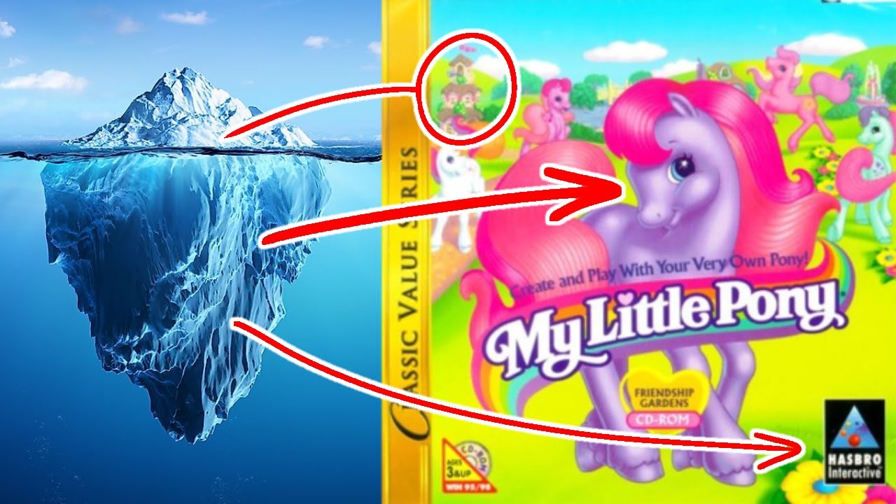 The my little pony G2 iceberg EXPLAINED - YouTube