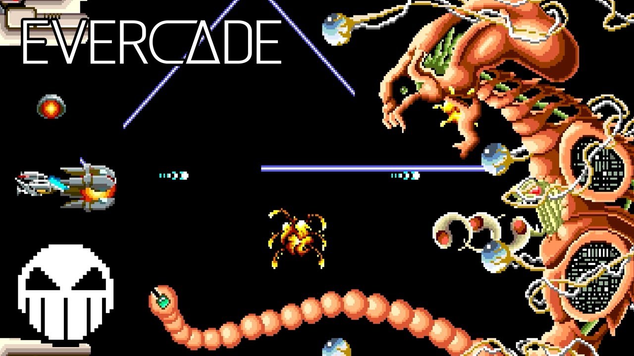 R-Type (Evercade - Irem Arcade 1) Gameplay - YouTube