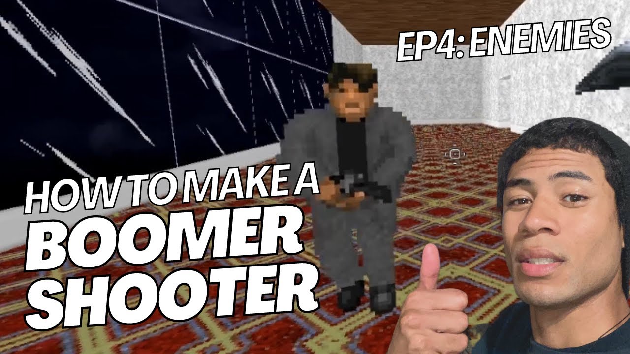 How to make a Boomer Shooter/Retro FPS game - Ep.4 : Enemies and ...