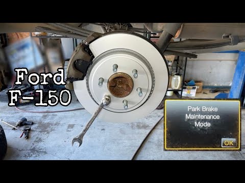 How to Replace Rear Brakes on a 2017 and Newer Ford F-150 (Electronic ...