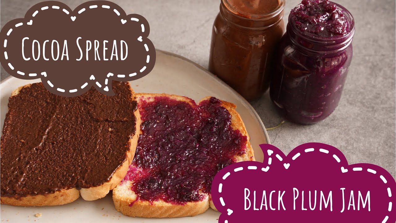 Healthy Bread Spreads - Jamun Jam | Neredu Palla Jam | Chocolate Spread ...