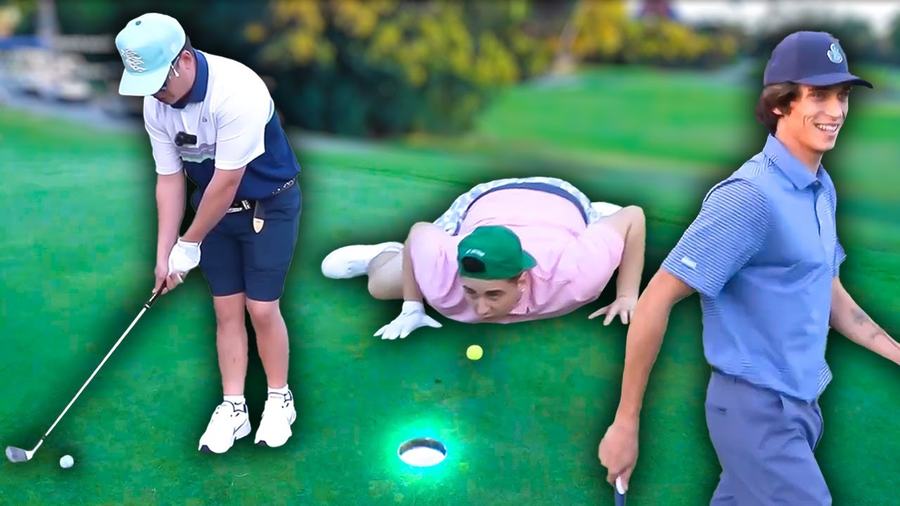 Golfing With Sketch, Lacy, And Josh Richards - YouTube