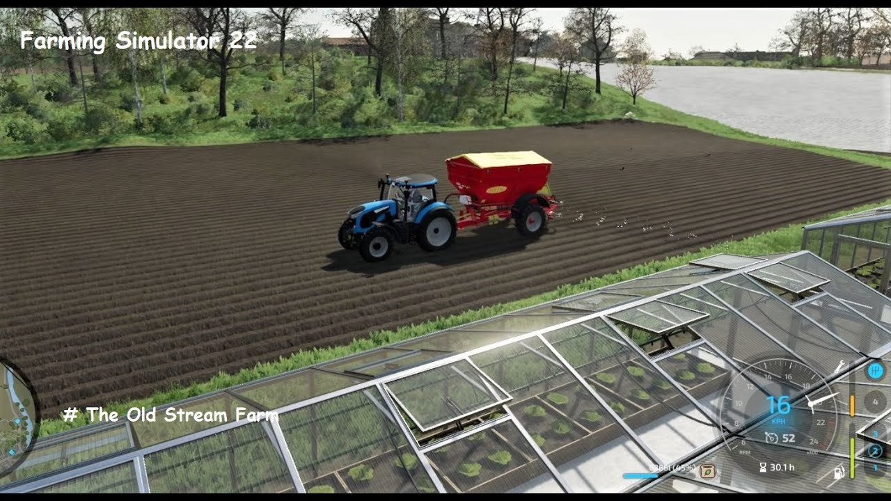 Potato Field Fertilizing || FS 22 || - YouTube