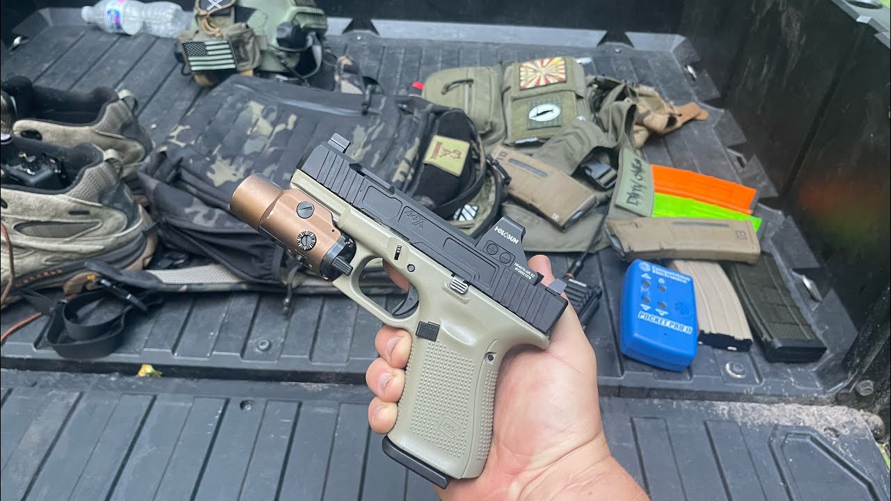 Glock 44 nelson precision 44x slide! - YouTube