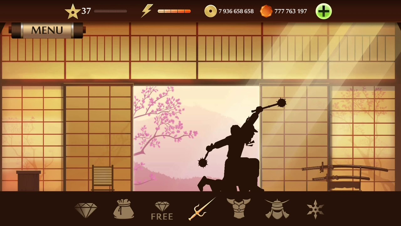 Shadow fight 2 | all the weapons of shadow fight 2 | level 37 | eclipse ...