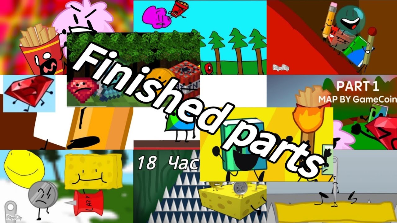 MINE! Bfdia reanimation map (with finished parts) - YouTube