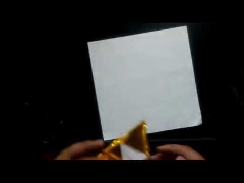 Origami Triforce - YouTube