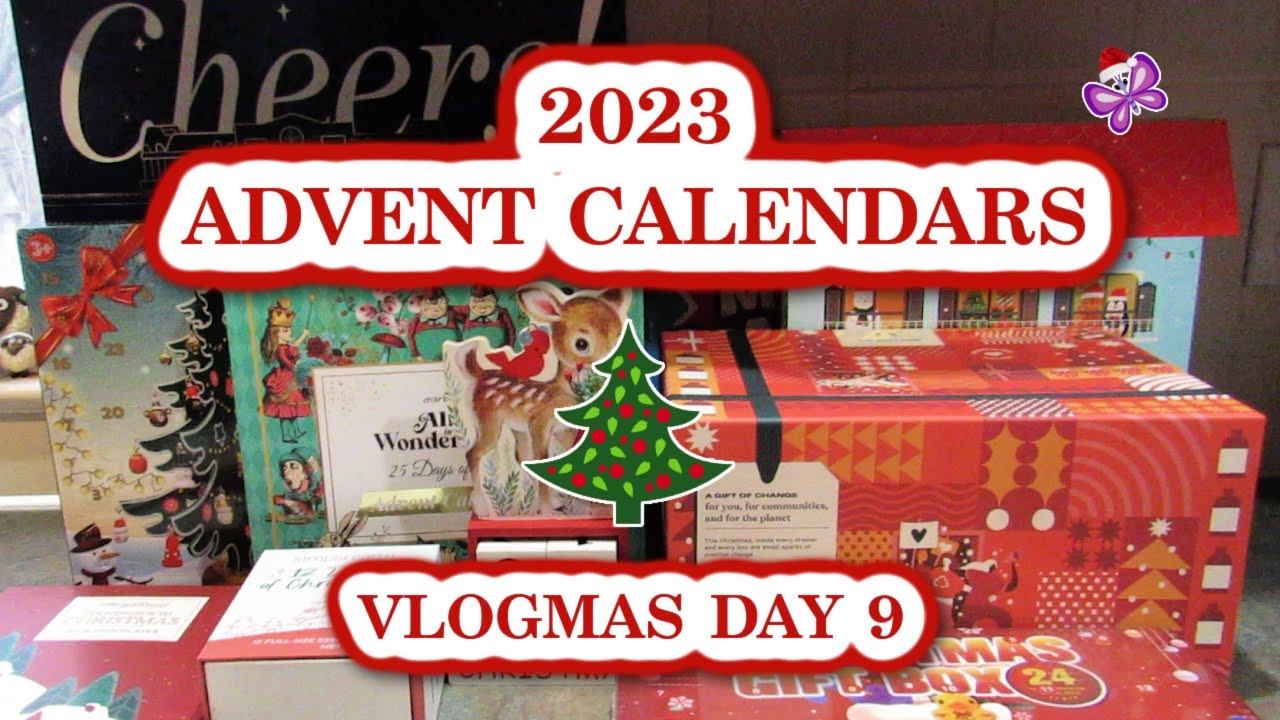Day 9 - Opening 9 ADVENT CALENDARS! Vlogmas Day 9! 2023 - YouTube