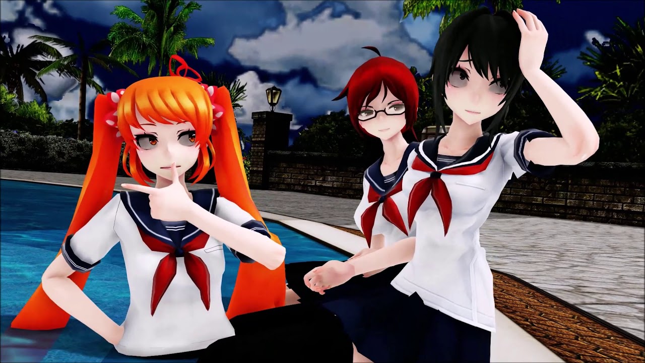【MMD Yandere Simulator】 Funny Vine and Meme Collection - YouTube