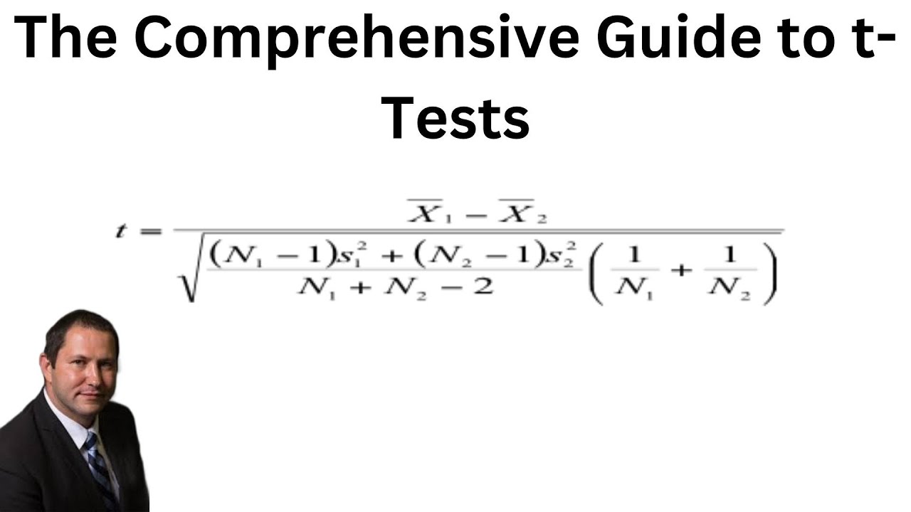 The Comprehensive Guide to t-Tests - YouTube