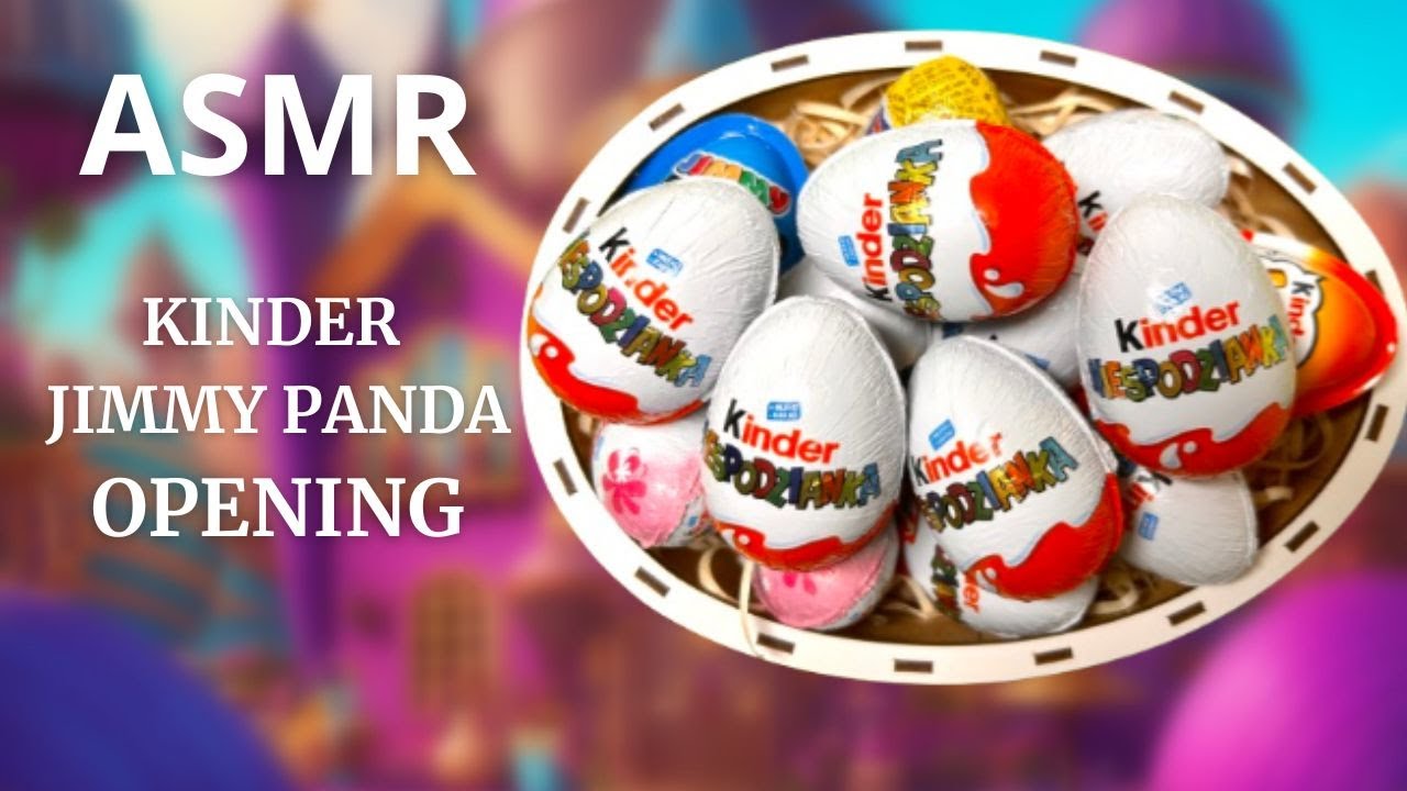 WHAT IT IS? | JIMMY THE PANDA OPENING | BOX WITH KINDER SURPRISES ...