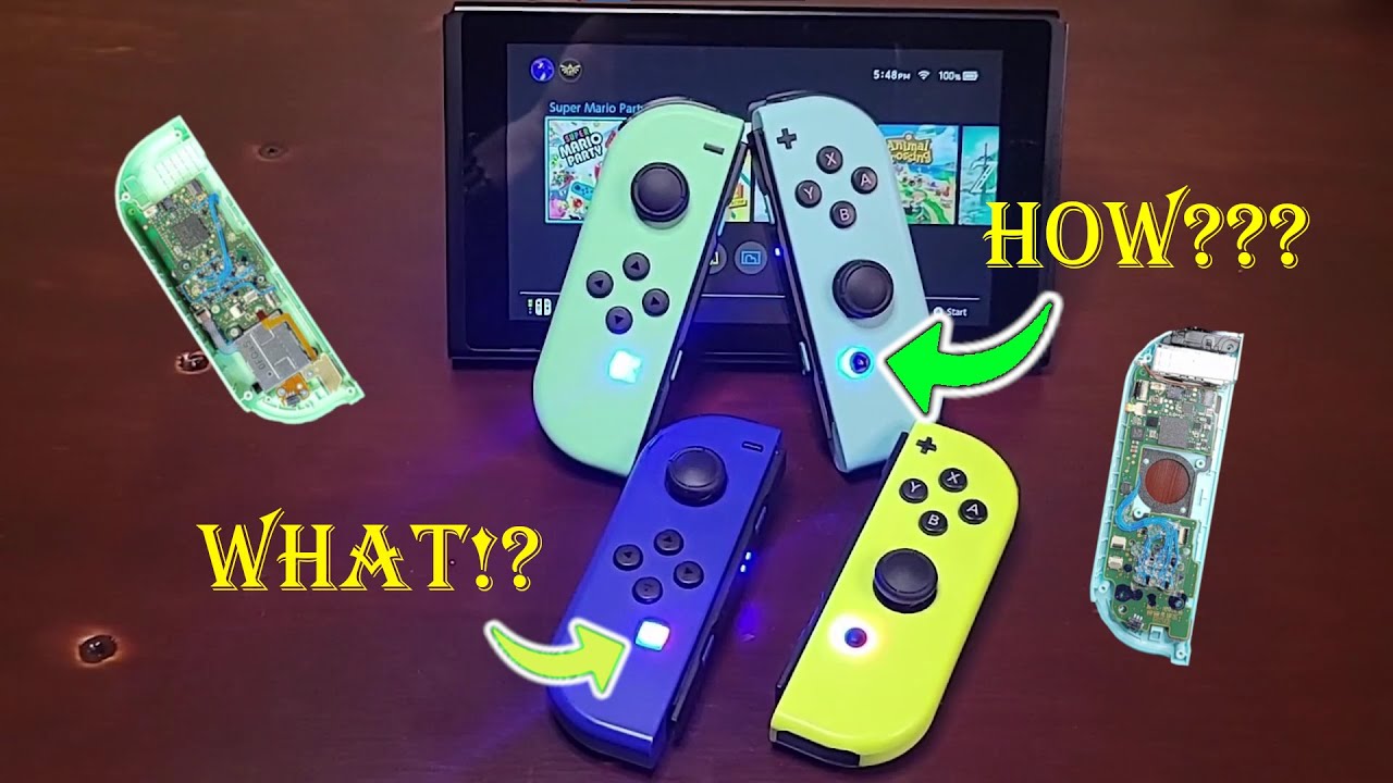 Joy-Con Home And Capture Button LED Mod - YouTube