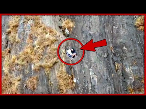 Girilmesi Yasak Bir Dağda, İHA Tarafından Tesadüfen Görüntülenen Dehşet Verici Video