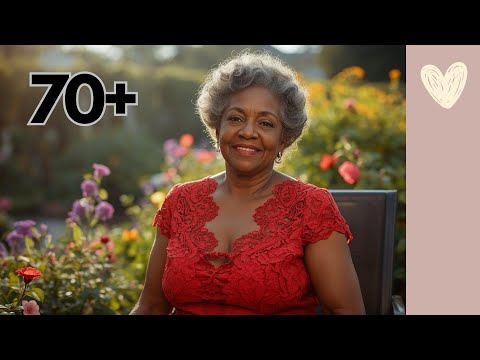 Mature Black Women Over 70 In Red | Confidence They've Earned