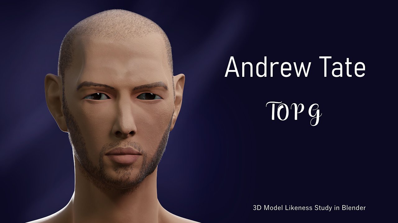 Andrew Tate 3D Likeness Sculpt - YouTube