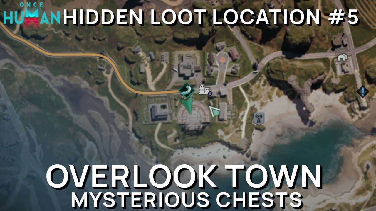 Once Human - Hidden chest location #5 - Overlook town - Mystical crate ...