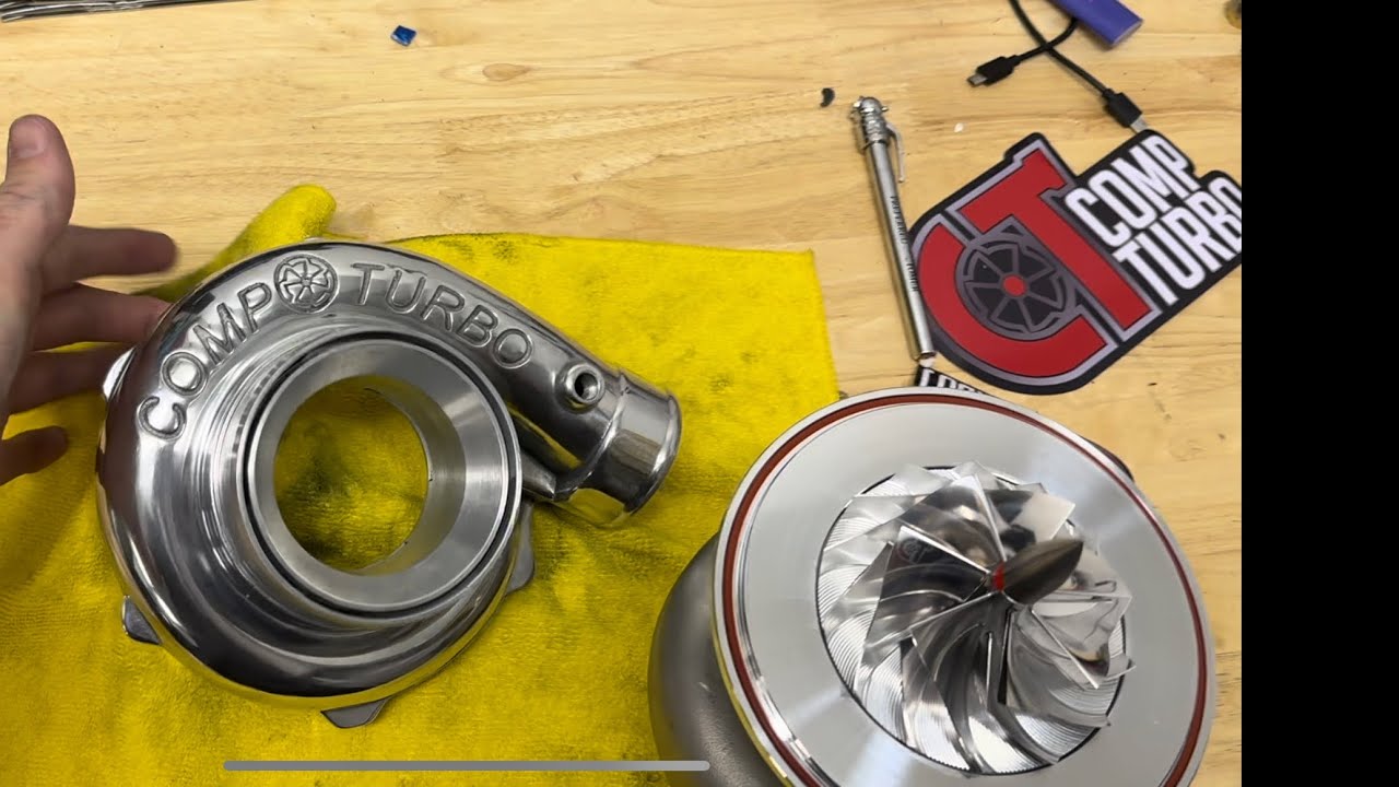 Air Cooled Comp Turbo 6871 with T51R Mod - YouTube