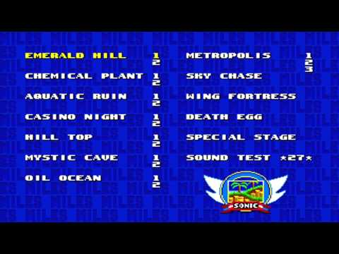 Sonic 2 - Options Menu (Sonic 3 & Knuckles Remix) - YouTube