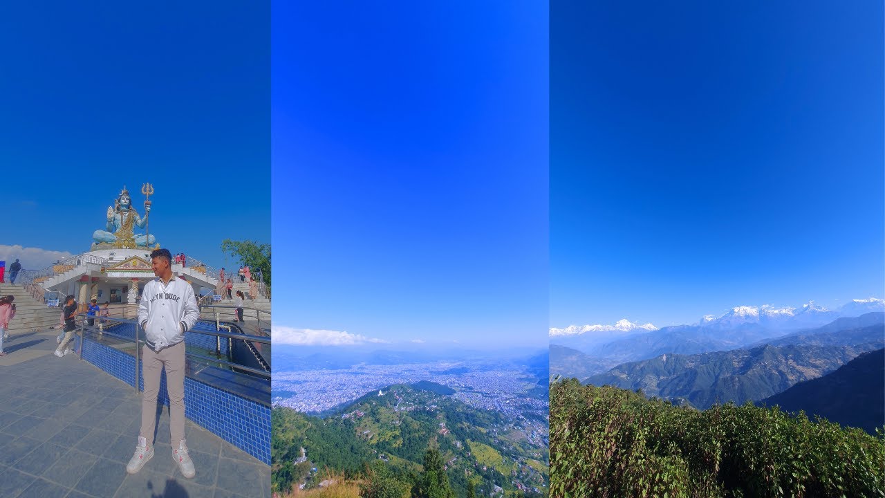 Shiva Statue Pumdikot pokhara//pokhara parbat heaven place//beautiful ...