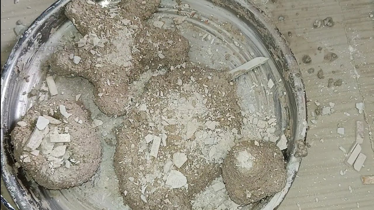 reshaping 🥭🥣🥑⭐from slate powder ⬜😋||POWDERY CRUNCH - YouTube