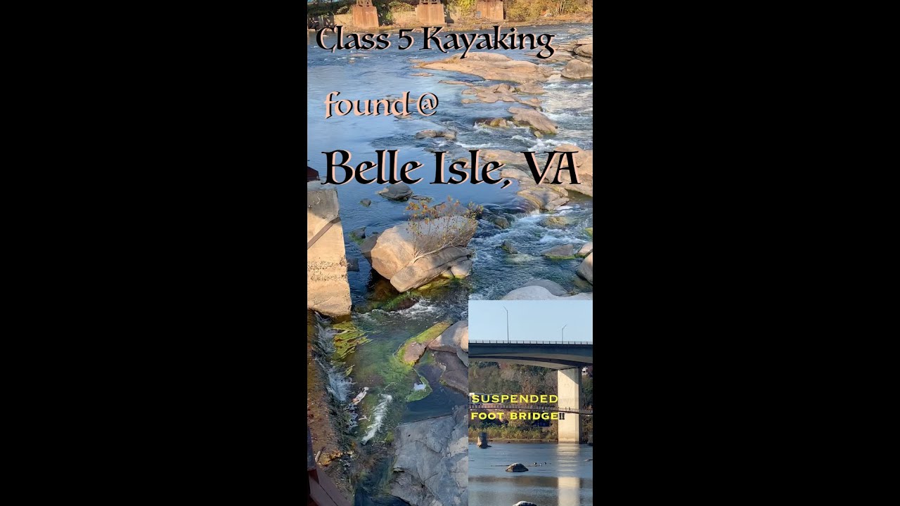 I witness CLASS 5 KAYAKING while exploring suspended foot bridge to ...