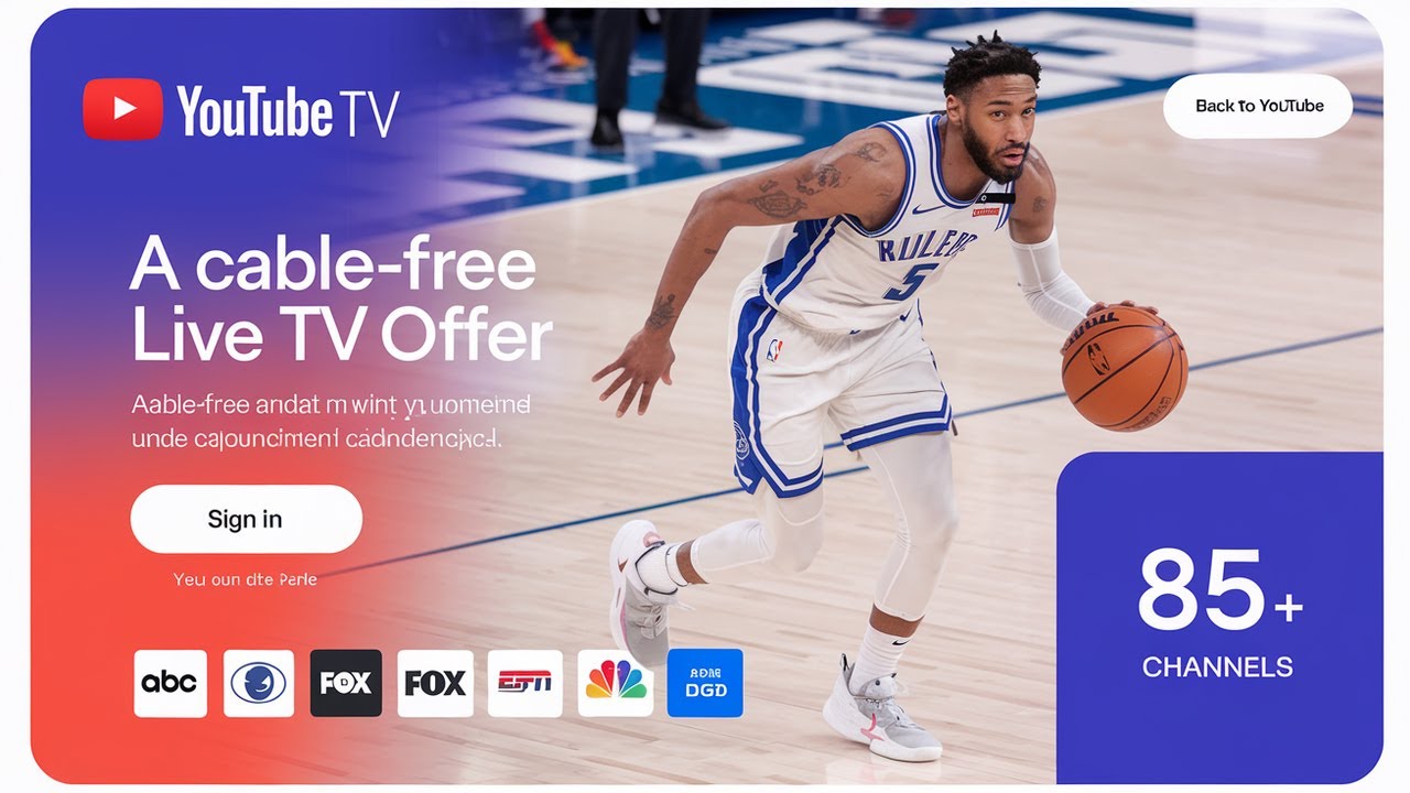 Smart TV YouTube TV Login Guide - YouTube