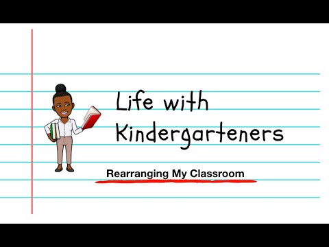 Rearranging My Classroom l Life with Kindergarteners - YouTube