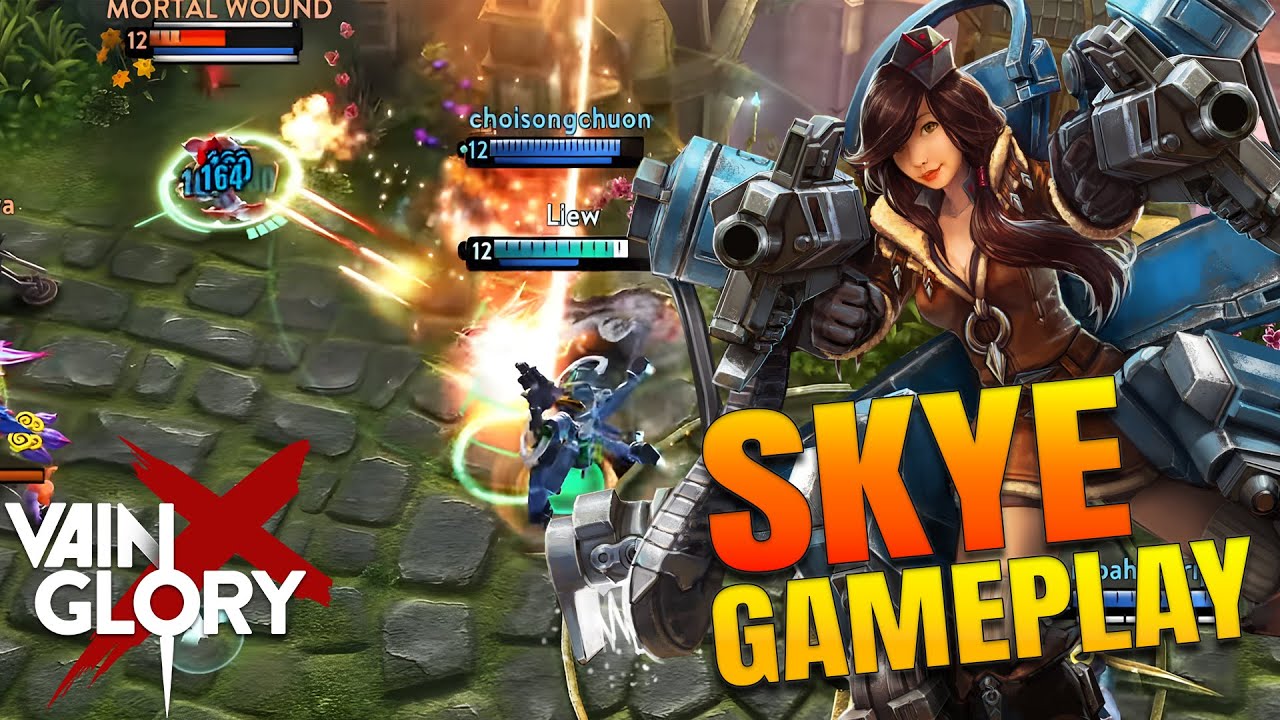 ALL GUNS BLAZING!!! | CP Skye Jungle | Vainglory 2025 3v3 Gameplay - YouTube