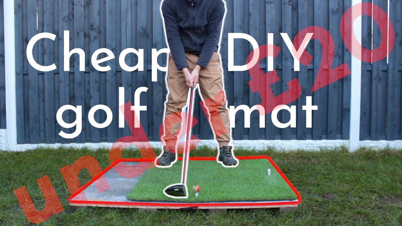 Large golf mat under $30! DIY golf VLOG #1 - YouTube