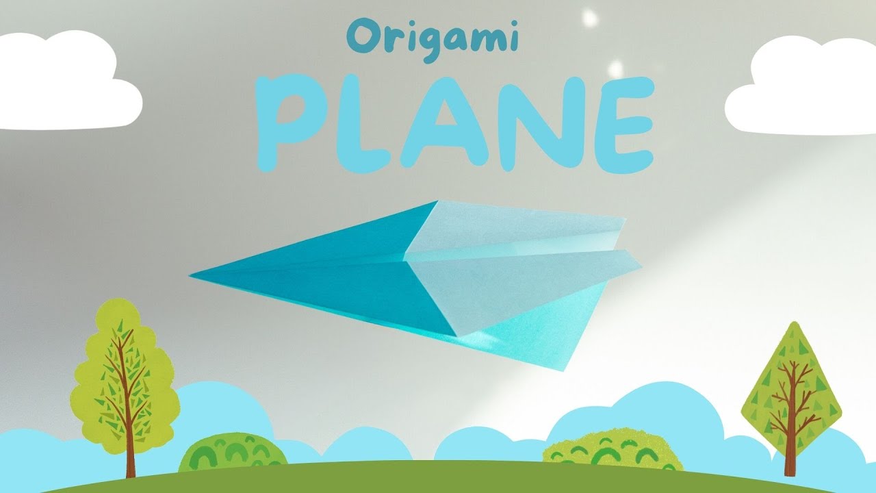 How to Make an Easy Origami Plane - YouTube