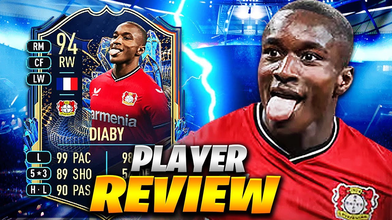 DIABY 94 TOTS PLAYER REVIEW - FIFA 23 ULTIMATE TEAM - BUNDESLIGA - YouTube