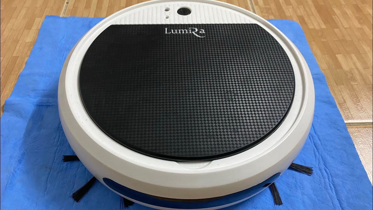 รีวิวหุ่นยนต์ดูดฝุ่นราคา459บาทจากเซเว่น LUMIRA - YouTube