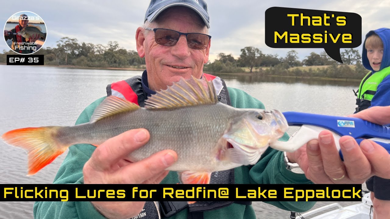 "Flicking Lures for Redfin at Lake Eppalock: A Family Redfin Fishing ...