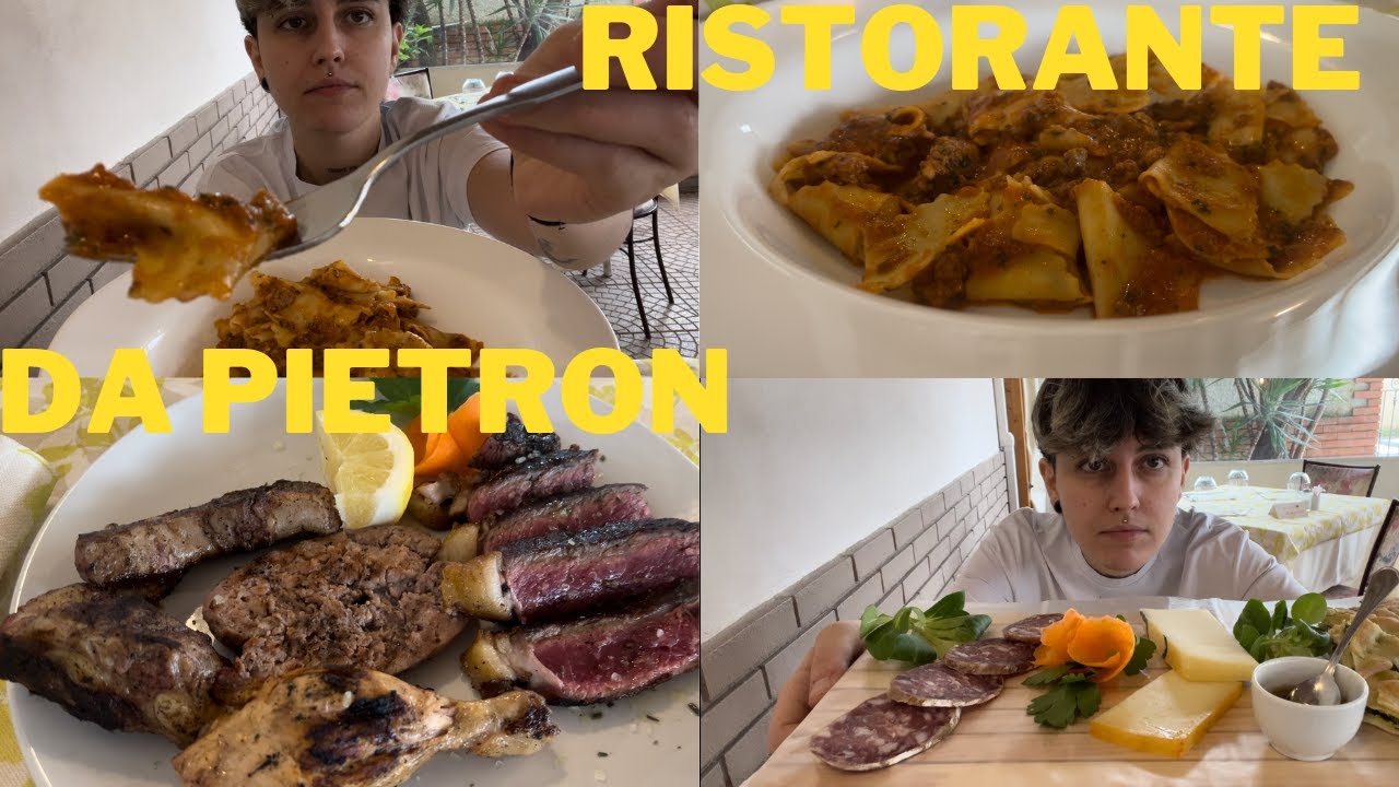 VI PORTO CON ME AL RISTORANTE "DA PIETRON" - E' GOURMET?! *prima ...