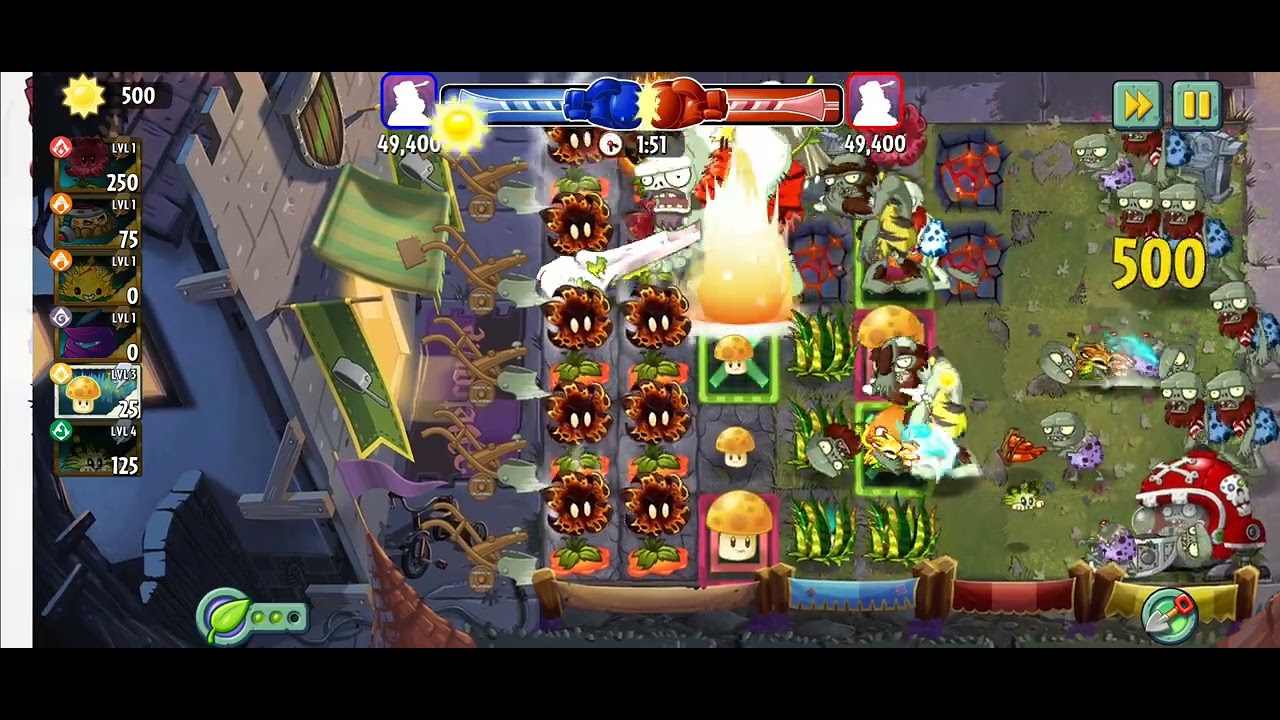 plants vs zombies 2 meteor flower first play pvz2 New plant - YouTube