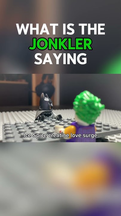what is the jonkler saying? || LEGO stop motion short - YouTube