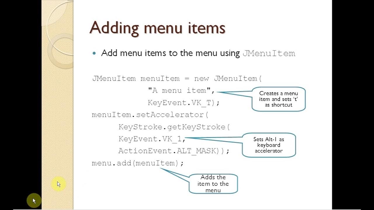 (Lesson 20) GUI, Graphic User Interface, Java Programming, OOP, (Part 3 ...