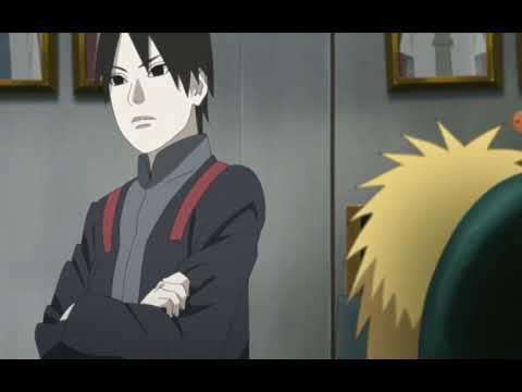 Naruto, Sai and shikamaru worried for their son's 'meanwhile sasuke where are you' hahaha