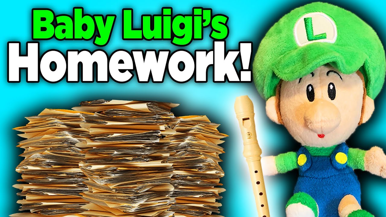 Baby Luigi's Homework! (Remake) - YouTube