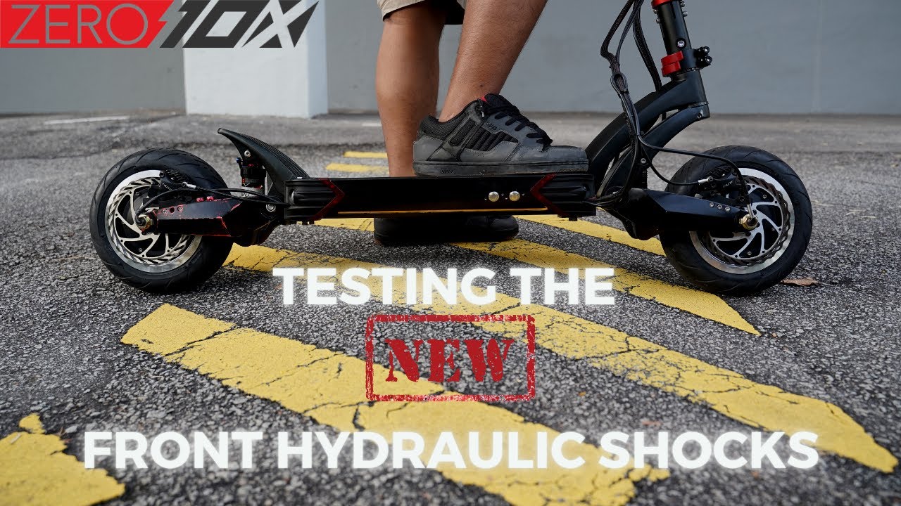 The All New ZERO 10X Front Hydraulic Shock - YouTube