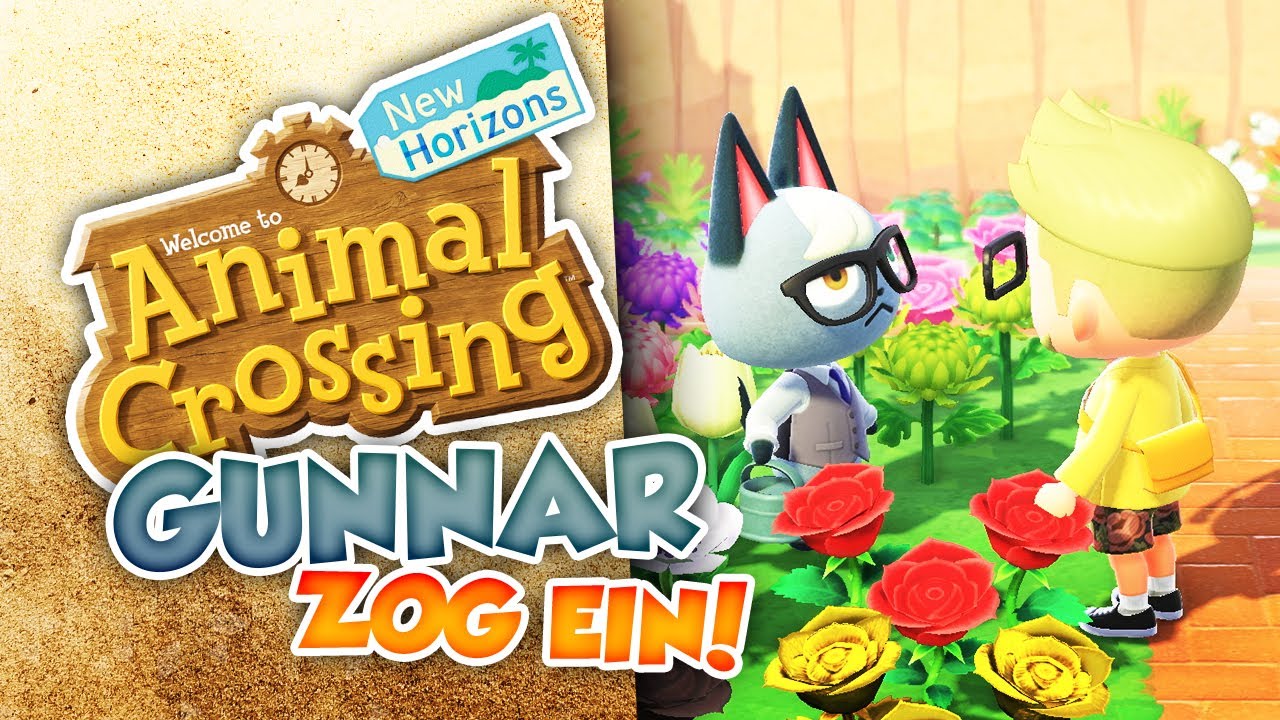 GUNNAR / RAYMOND ZOG EIN!! 🏝 39 • Let's Play ANIMAL CROSSING NEW ...