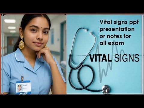 vital signs normal values ll vital sign assignment in nursing ll vital ...