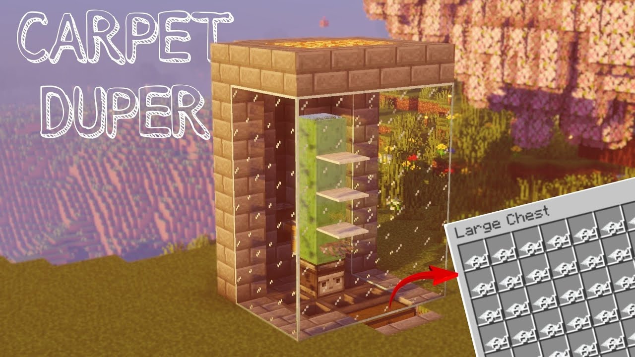 Minecraft Carpet Farm #minecraft - YouTube
