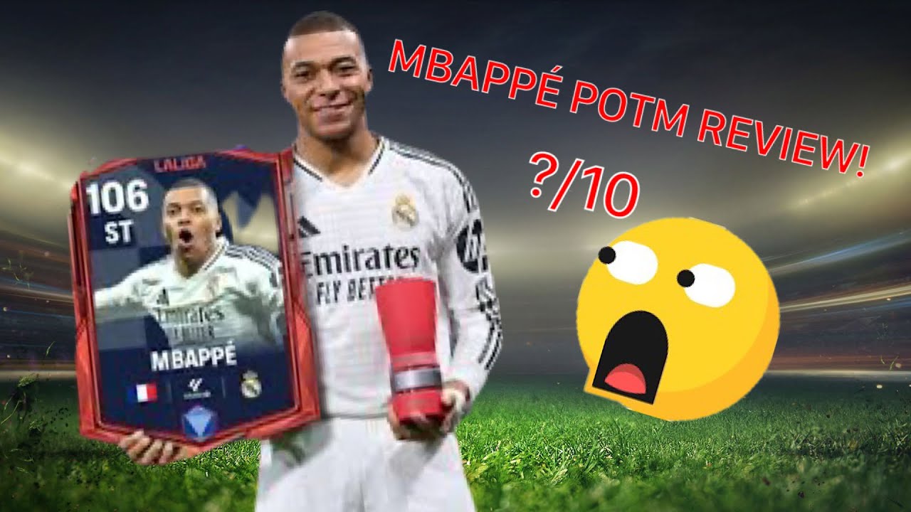 NEW MBAPPÉ POTM REVIEW W OR L? - YouTube