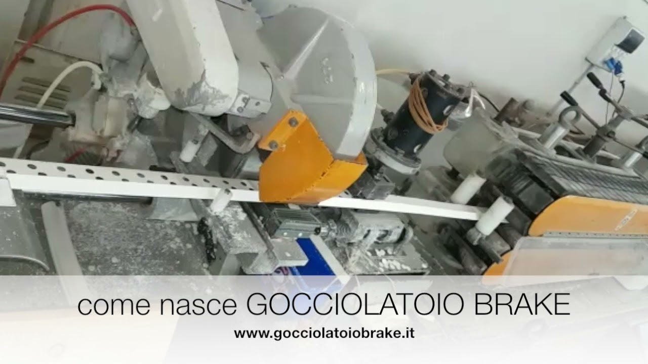 Gocciolatoio BRAKE by MAGMA edil solution - YouTube