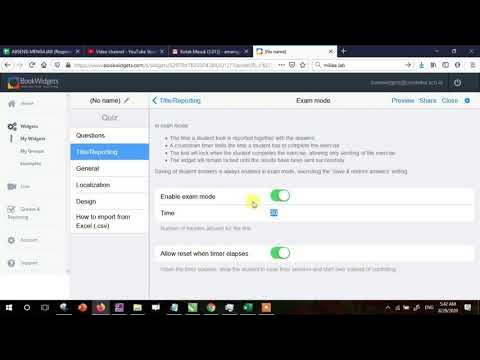 Make a PTS QUIZ in Bookwidgets Tutorial Bookwidgets Part 10 - YouTube