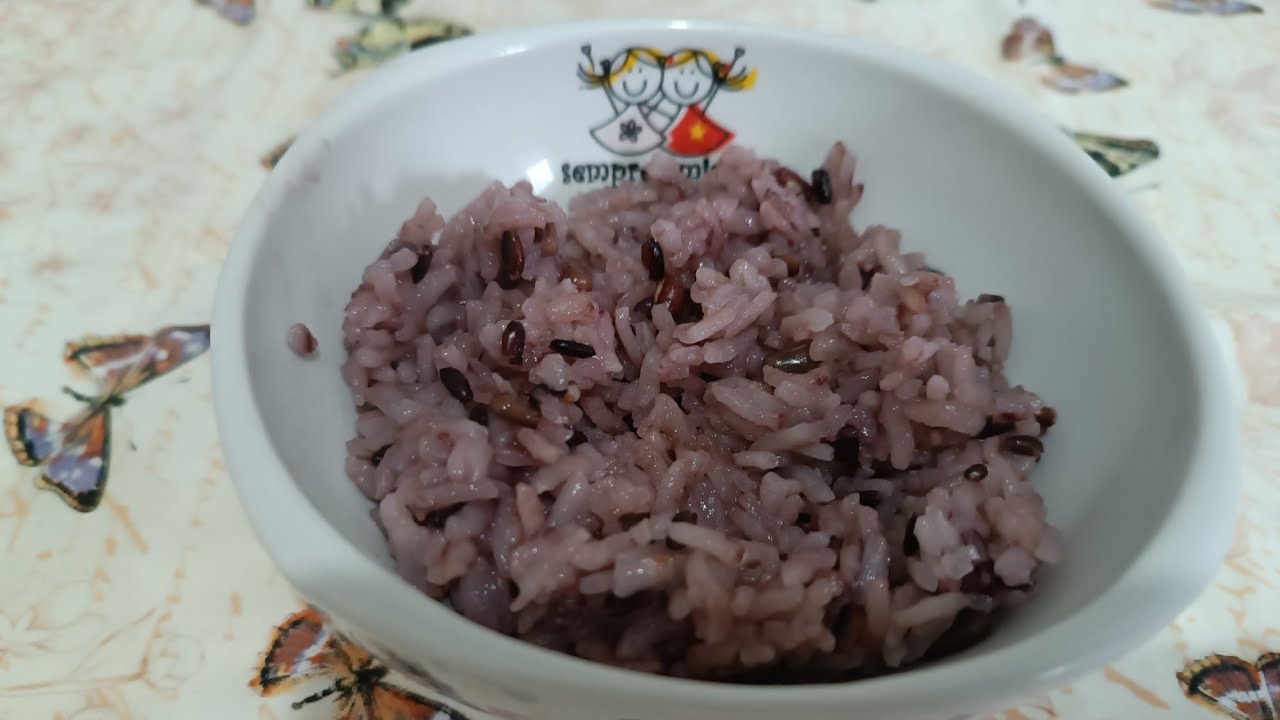 Arroz roxo koreano (o arroz dos Doramas) - YouTube