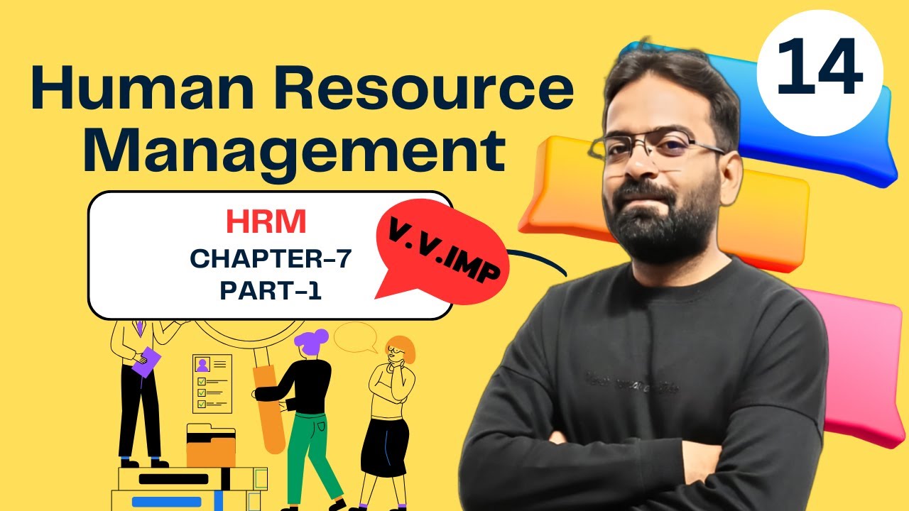 HRM chapter- 7 | Training and Development | CWG for Bcom - YouTube