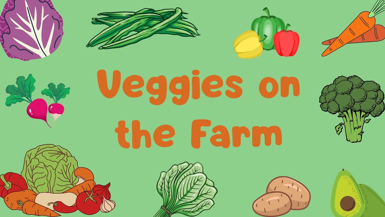Vegetable name in english|Fruits&Vegetable song|Vegetable rhymes in ...
