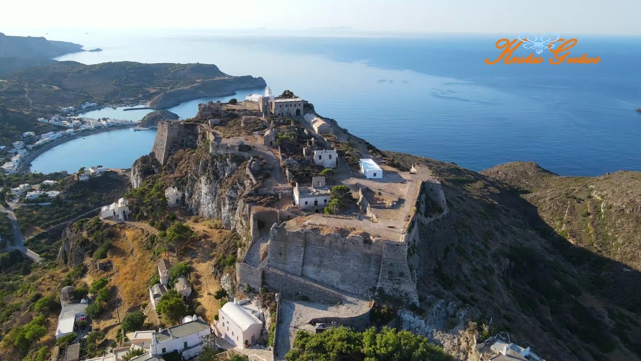 ΚΑΣΤΡΟ ΧΩΡΑΣ ΚΥΘΗΡΩΝ (DRONE). CASTLE of CHORA, KYTHIRA ISLAND, GREECE ...